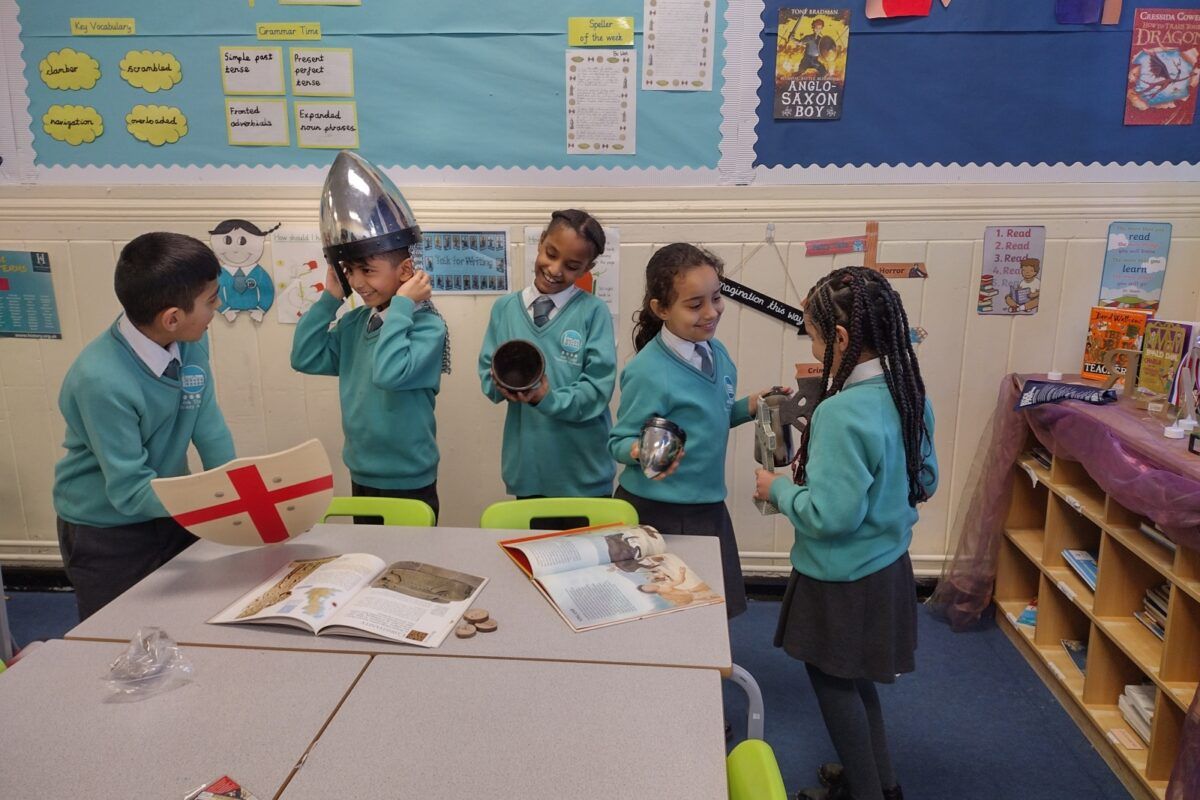 Ark Tindal receives Silver Quality Mark for bringing history lessons to ...