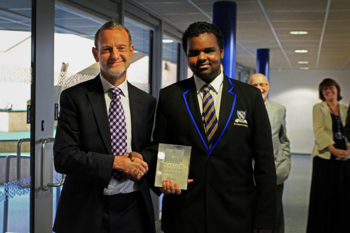 Ark St Alban’s Principal wins national Lifetime Achievement award – Ark