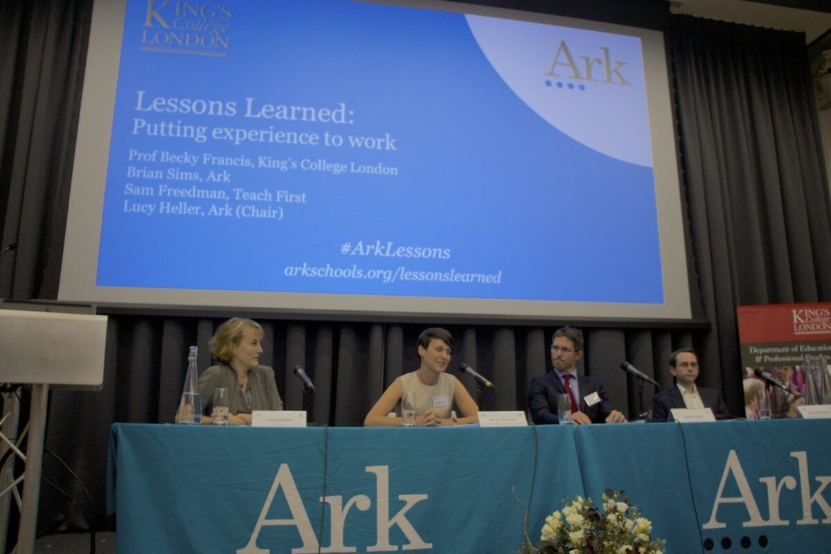 Lessons Learned: Putting experience to work – Ark